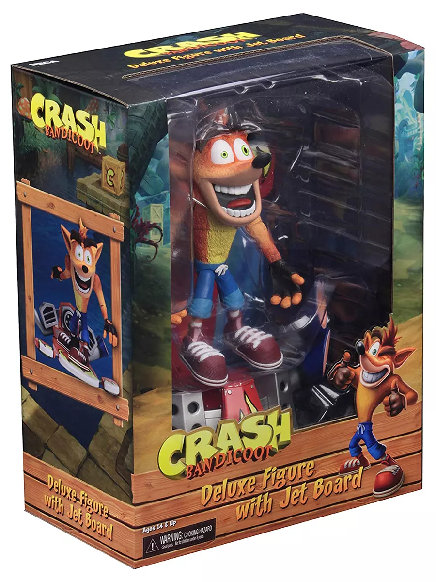 Crash Bandicoot 7 Deluxe Hoverboard Neca 198494774 Wildberries
