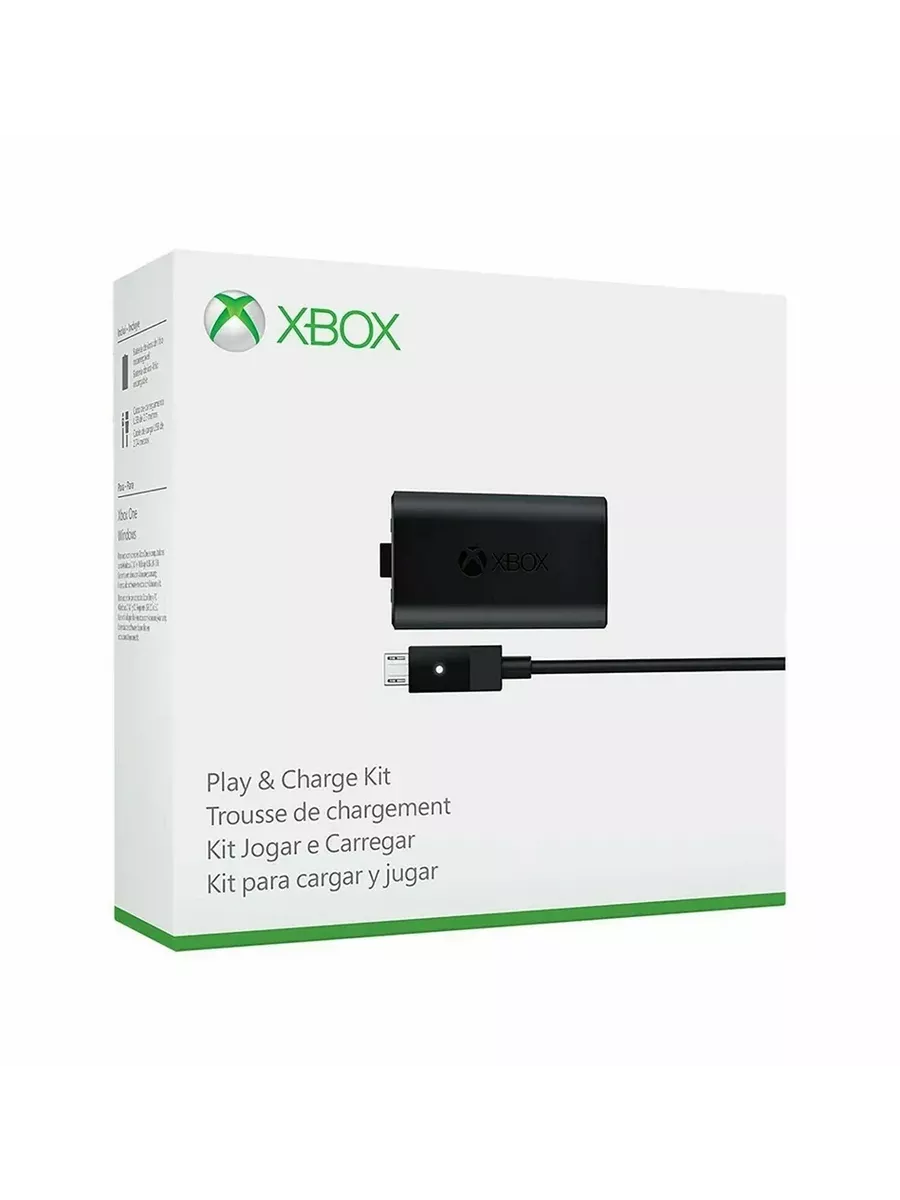 Xbox one x play and charge kit store