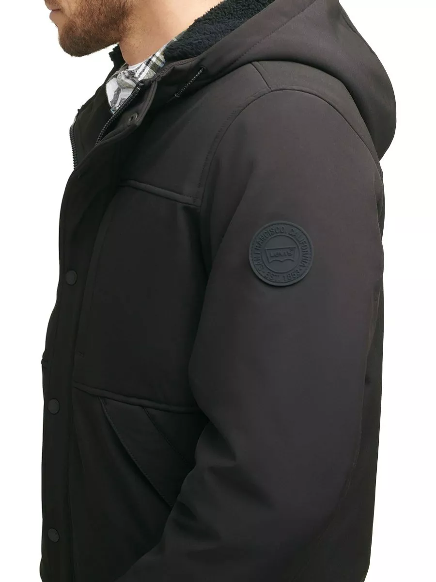 Levi's soft shell trucker jacket store